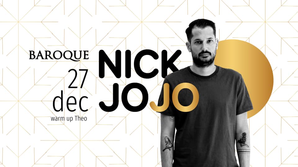 Ο Dj Nick Jojo σήμερα στο Baroque bar - Kalamata IN