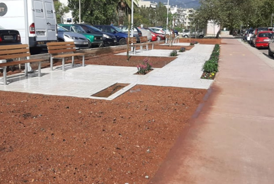 Έτοιμο το πρώτο πάρκο τσέπης στο κέντρο της Καλαμάτας - Kalamata IN